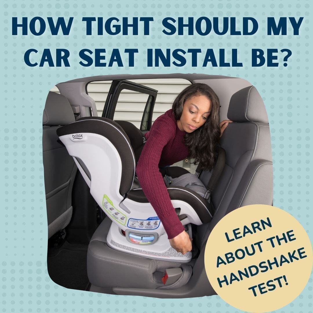 How Tight Should My Car Seat Installation Be? – Buckle Me Baby